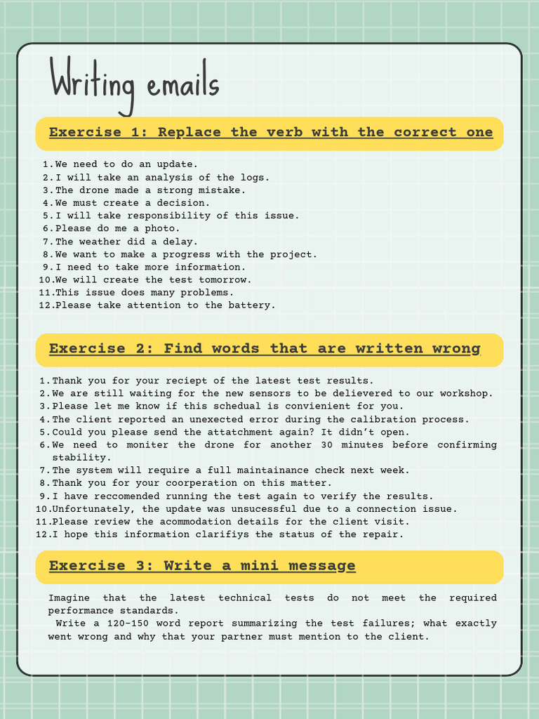 Writing Emails | PDF