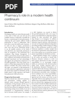 RPS Advanced Pharmacy Framework Overview | PDF | Pharmacy | Pharmacist