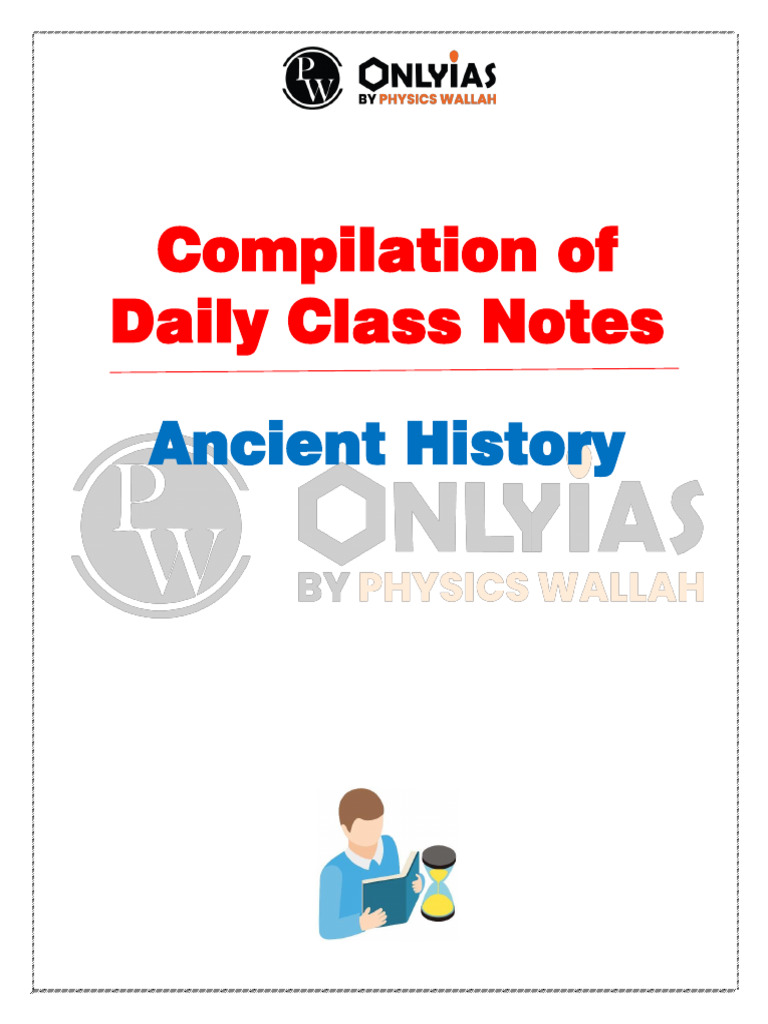 Ancient History Daily Class Notes Compilation | PDF | Anno Domini ...
