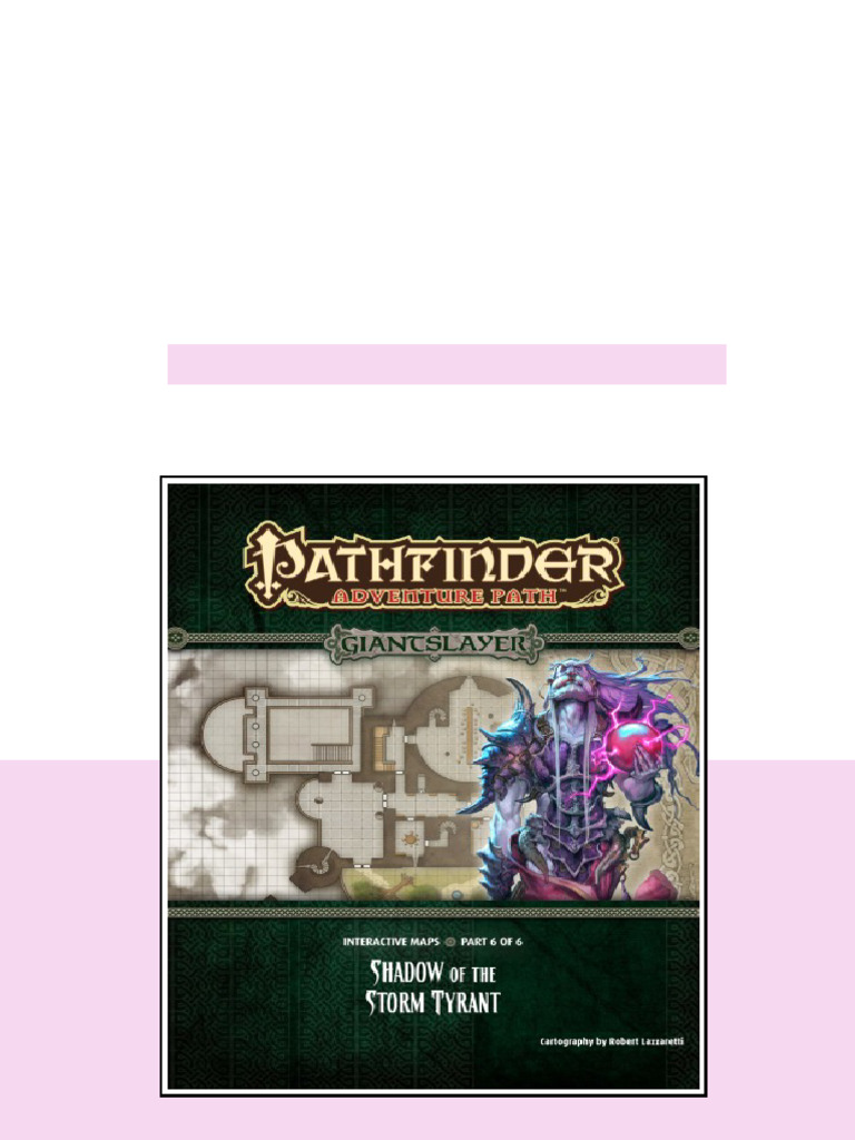 Pathfinder Adventure Path 96 Shadow of The Storm Tyrant Giantslayer 6 ...