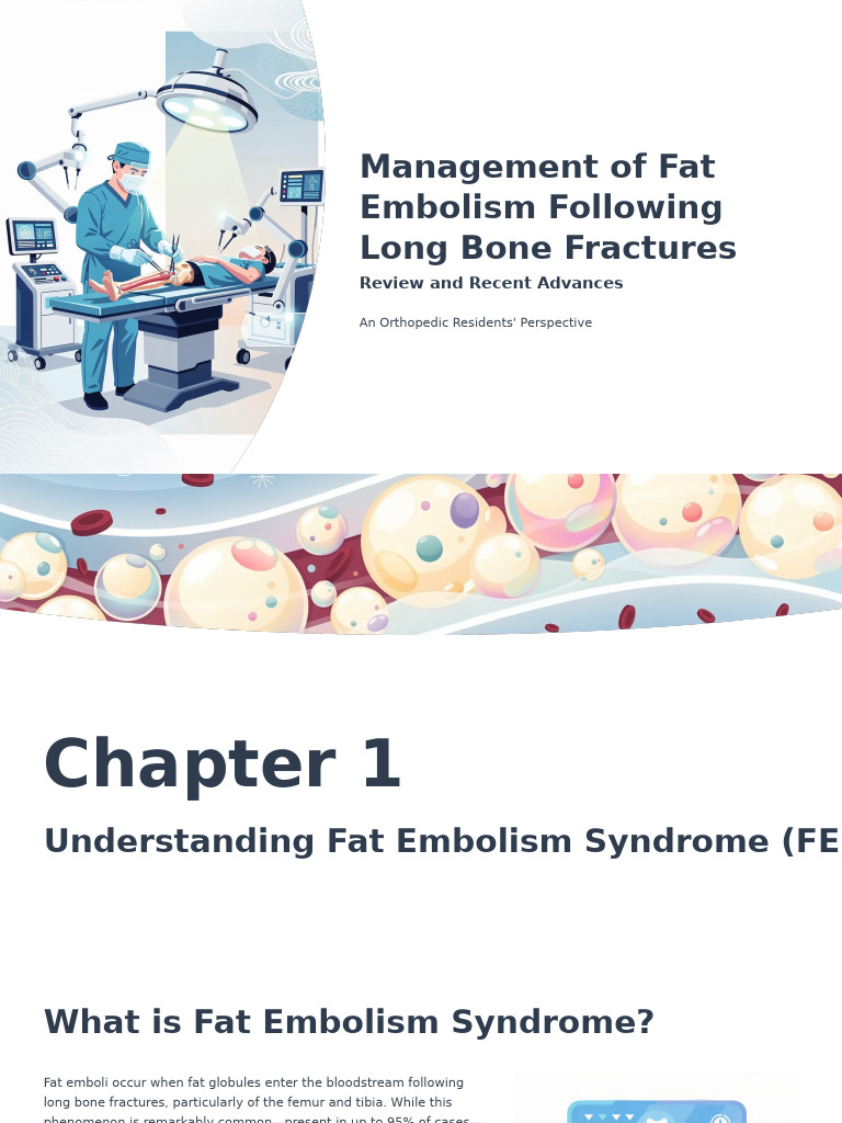 Management of Fat Embolism Following Long Bone Fractures | PDF ...