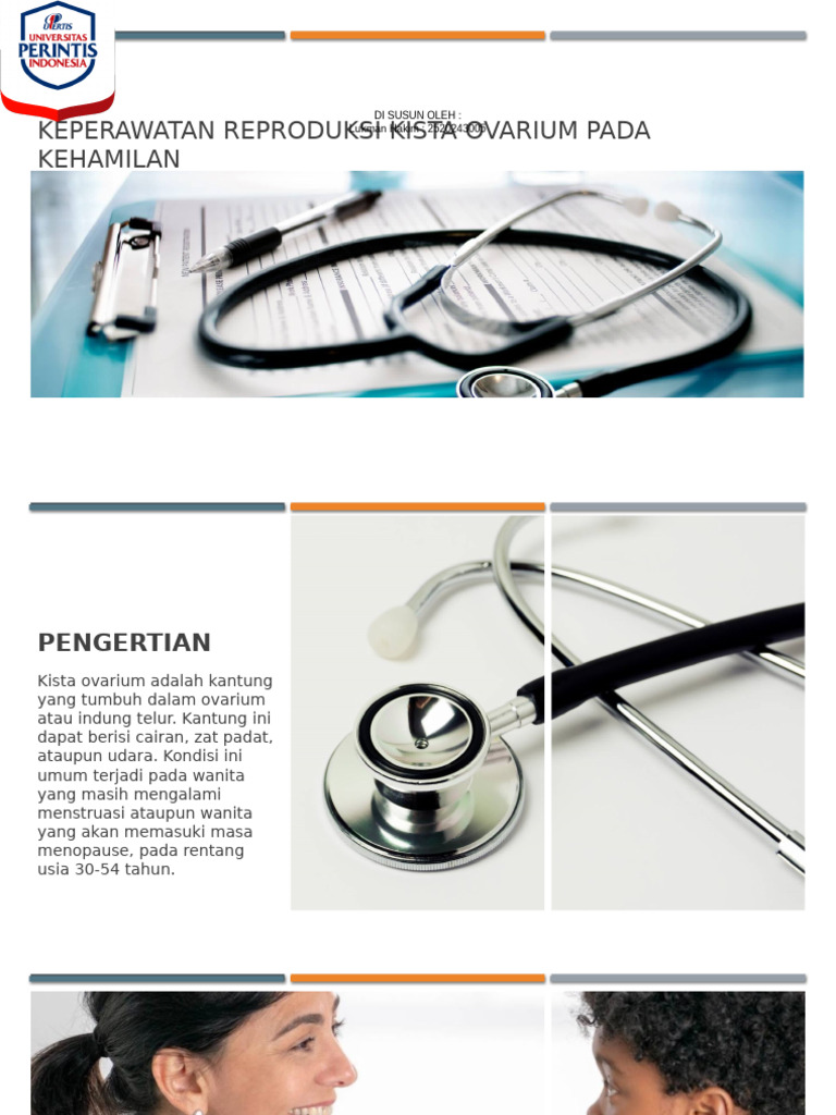 Keperawatan Reproduksi Kista Ovarium Pada Kehamilan | PDF