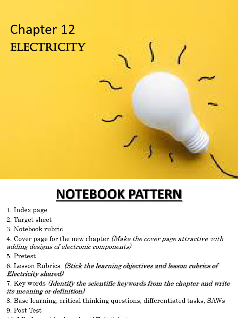 10.electricity - Students-Nb Full Notes | PDF | Voltage | Series And ...
