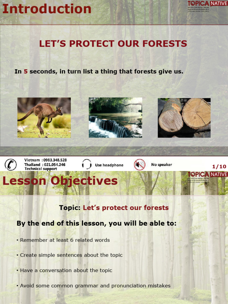 (17!06!2015). Lets Protect Our Forests BO2044 HangTVD (1) | PDF | Forests