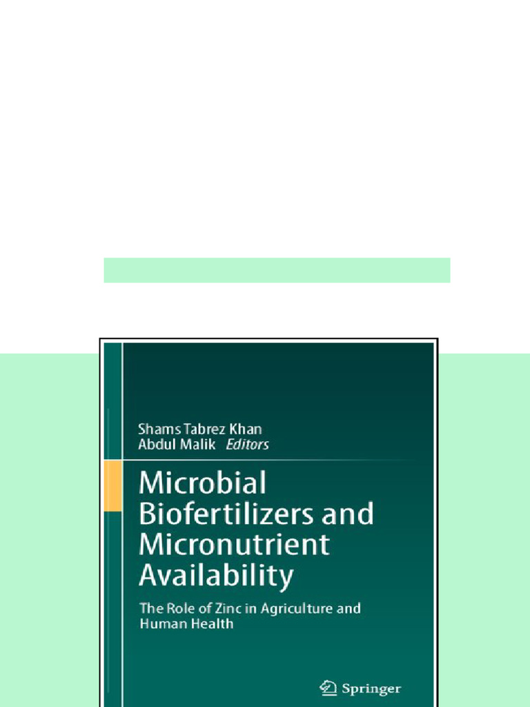(Ebook) Microbial Biofertilizers and Micronutrient Availability: The ...