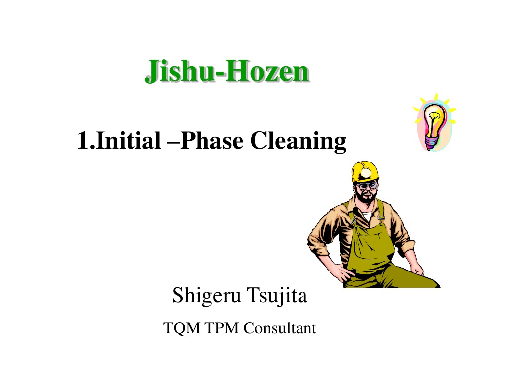Jishu Hozen Step 1 | PDF