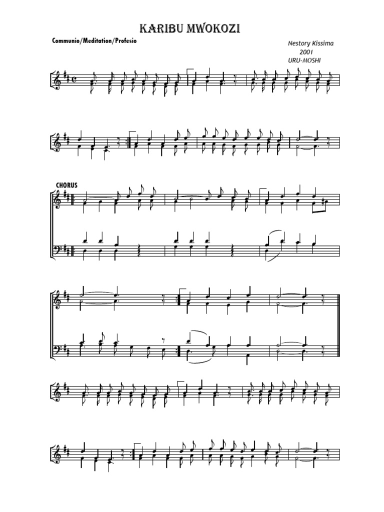 Karibu Mwokozi | PDF