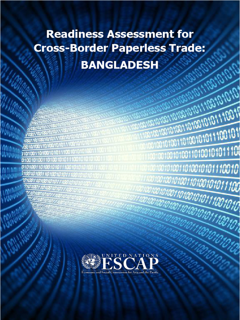 ESCAP 2019 PB Readiness Assessment Cross Border Paperless Trade ...