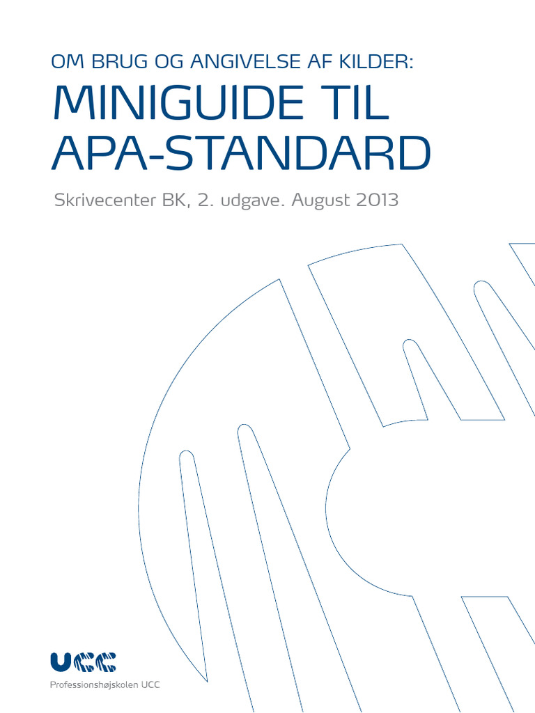 APA Reference Guide | PDF