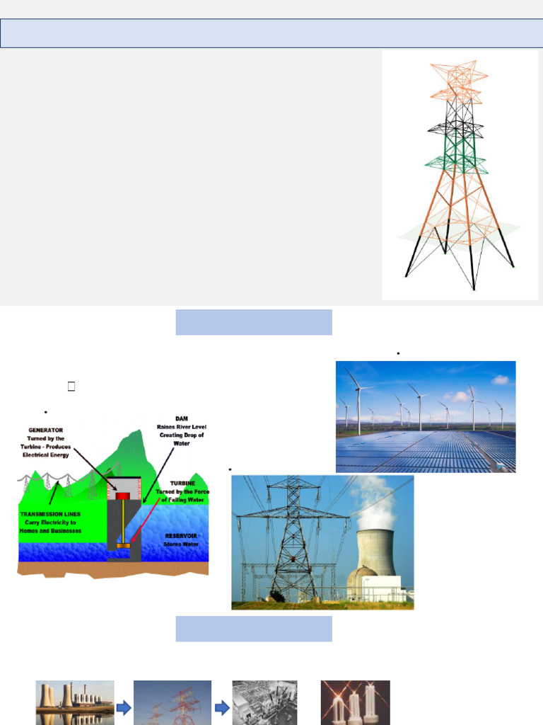 Transmission Line Tower Types & Design | PDF | Electric Power ...