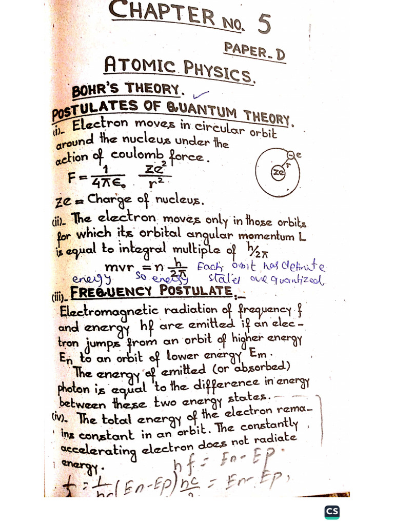 Atomic Physics | PDF