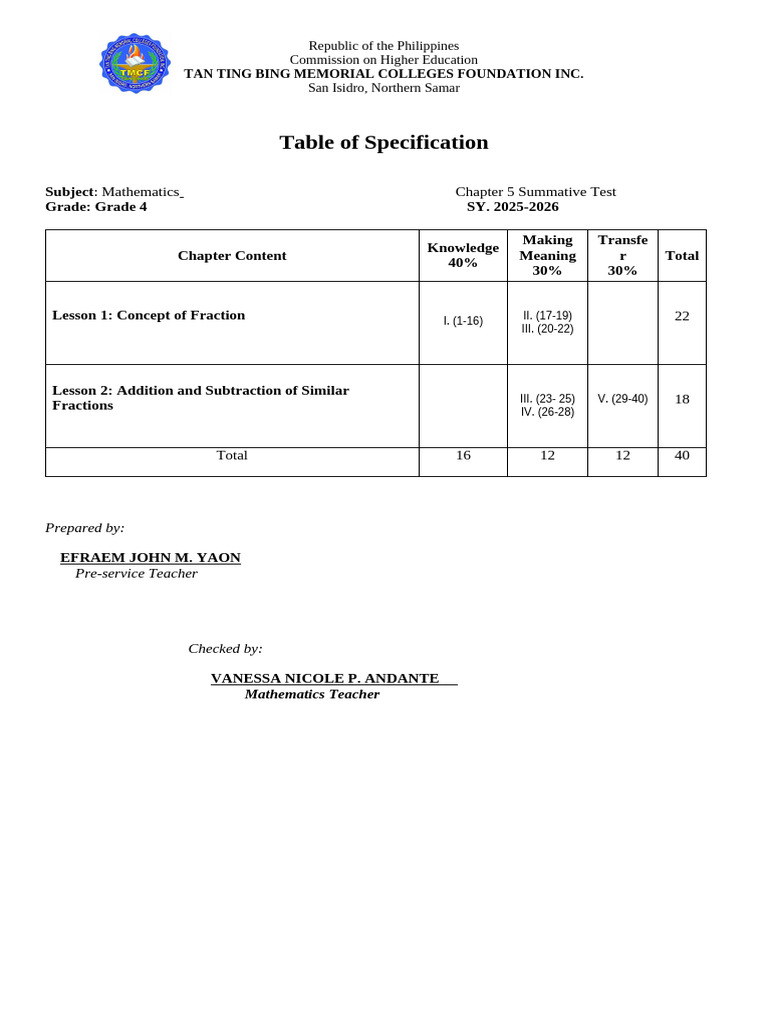 TOS and ST in Math 4 | PDF | Discrete Mathematics | Numbers