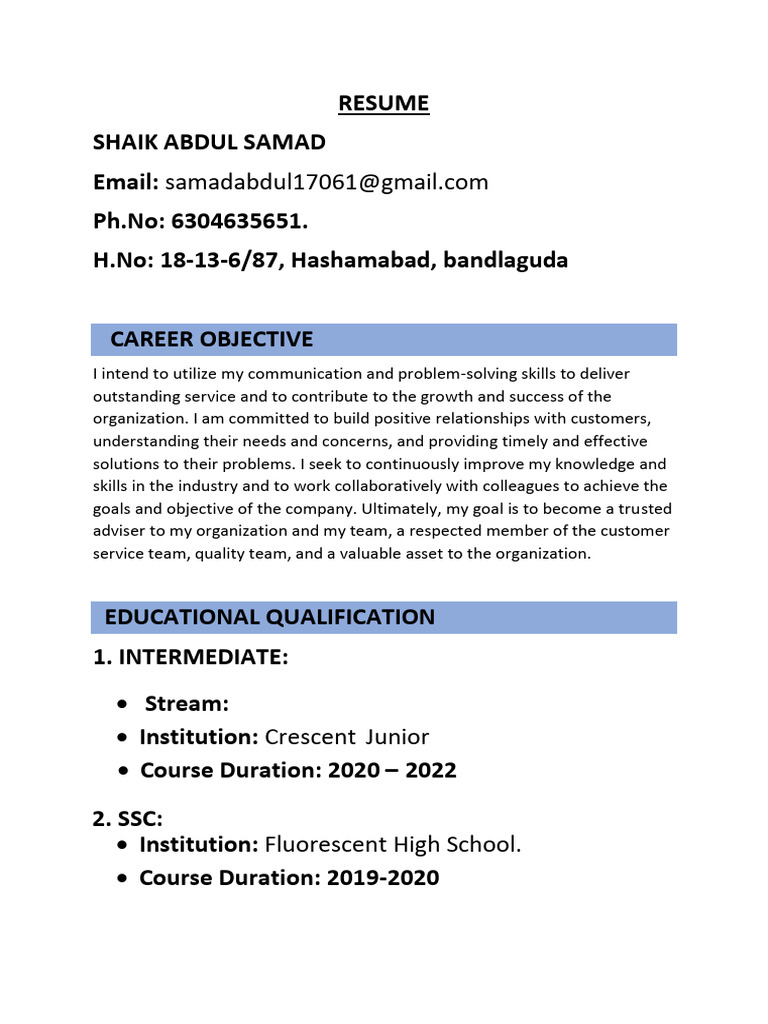 My_Resume | PDF
