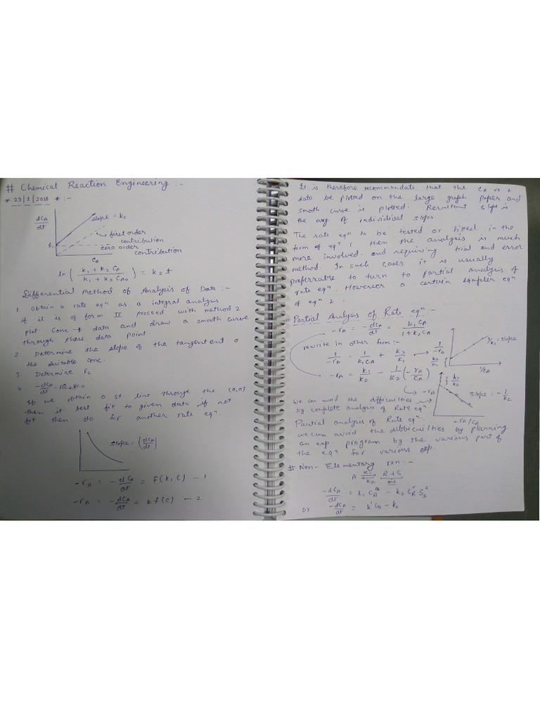 CRE 1 Notes Complete | PDF