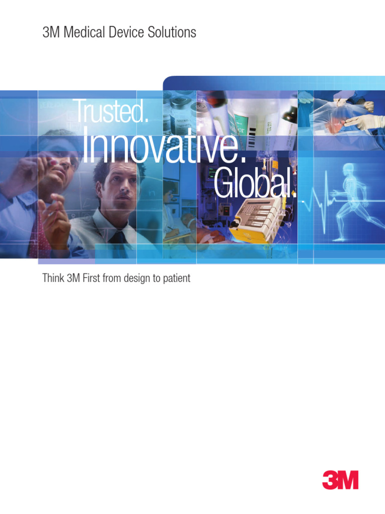 3M Medical Device Adhesive Solutions | PDF | Adhesive | Plastic