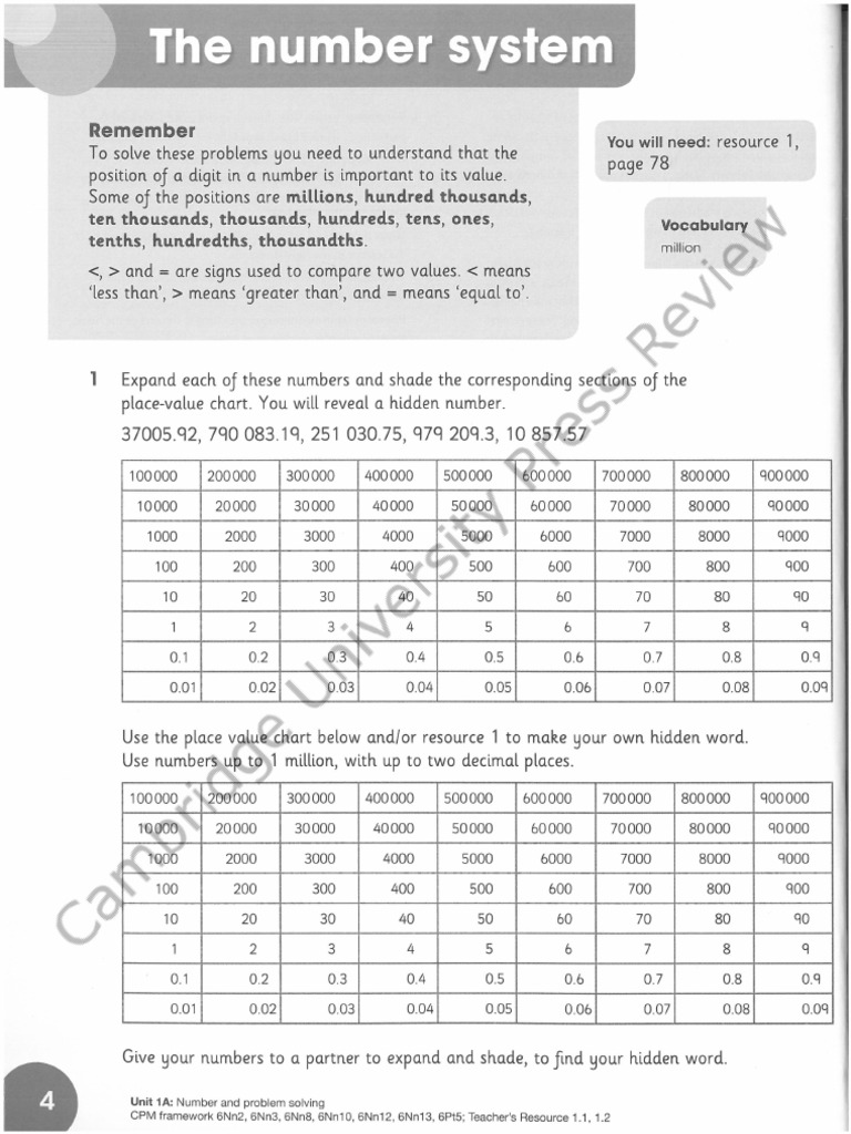 Cambridge Primary Mathematics Challenge 6 | PDF