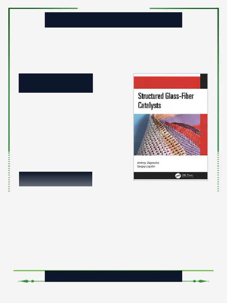 Structured glass-fiber catalysts First Edition Lopatin eBook ...