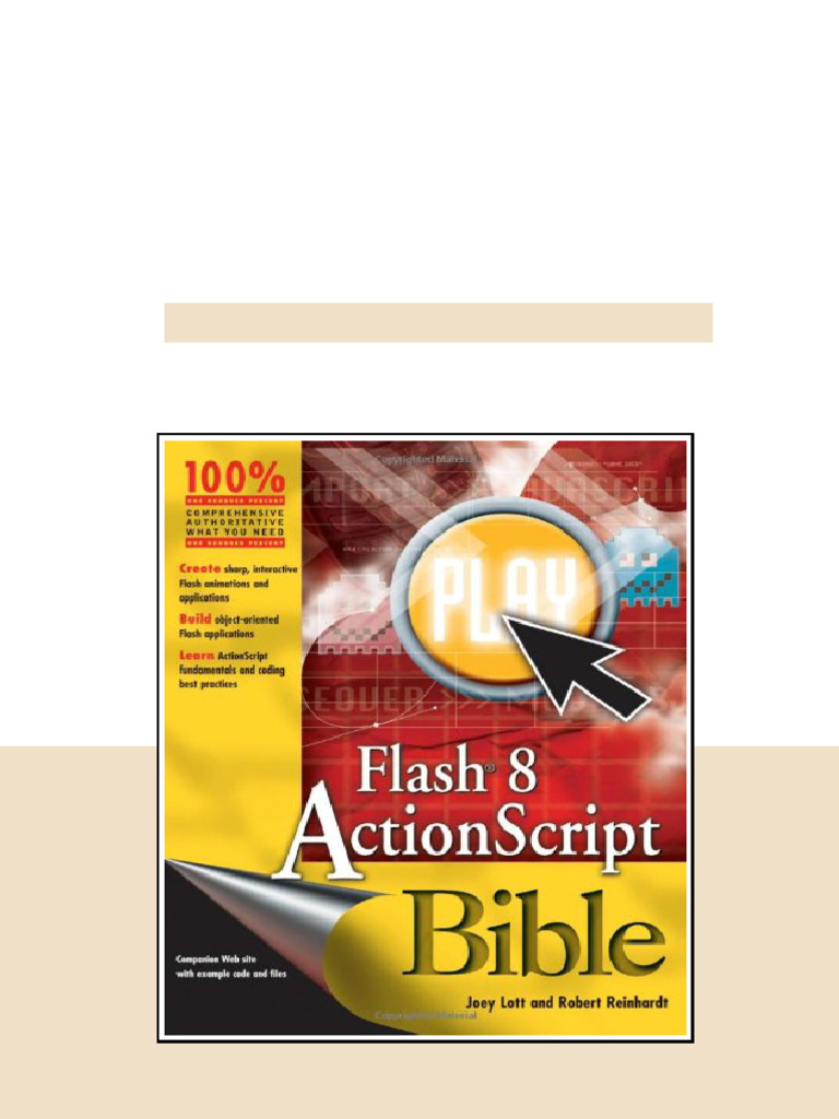 Flash 8 Actionscript Bible Joey Lott Robert Reinhardt available any ...