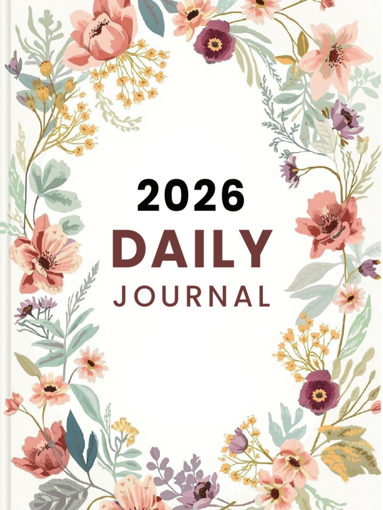 2026 Daily Journal | PDF | Meal | Lunch