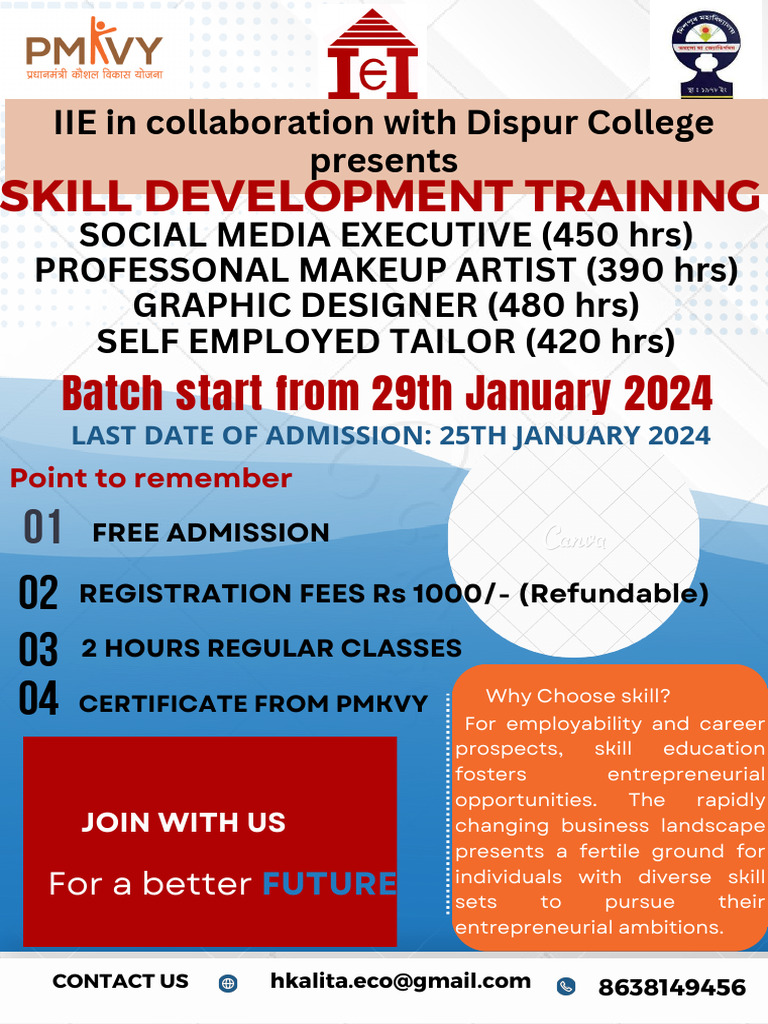 Skill Training Flyer_025107 | PDF