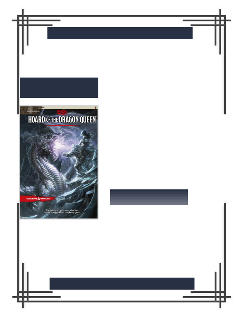 Dungeons Dragons Hoard of the Dragon Queen 5th Edition Wizards Rpg Team ...