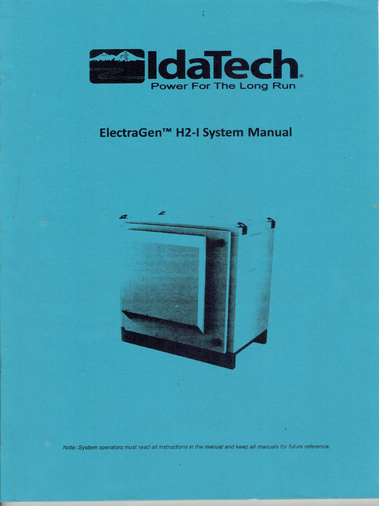 Idatech - Power For The Long Run | PDF