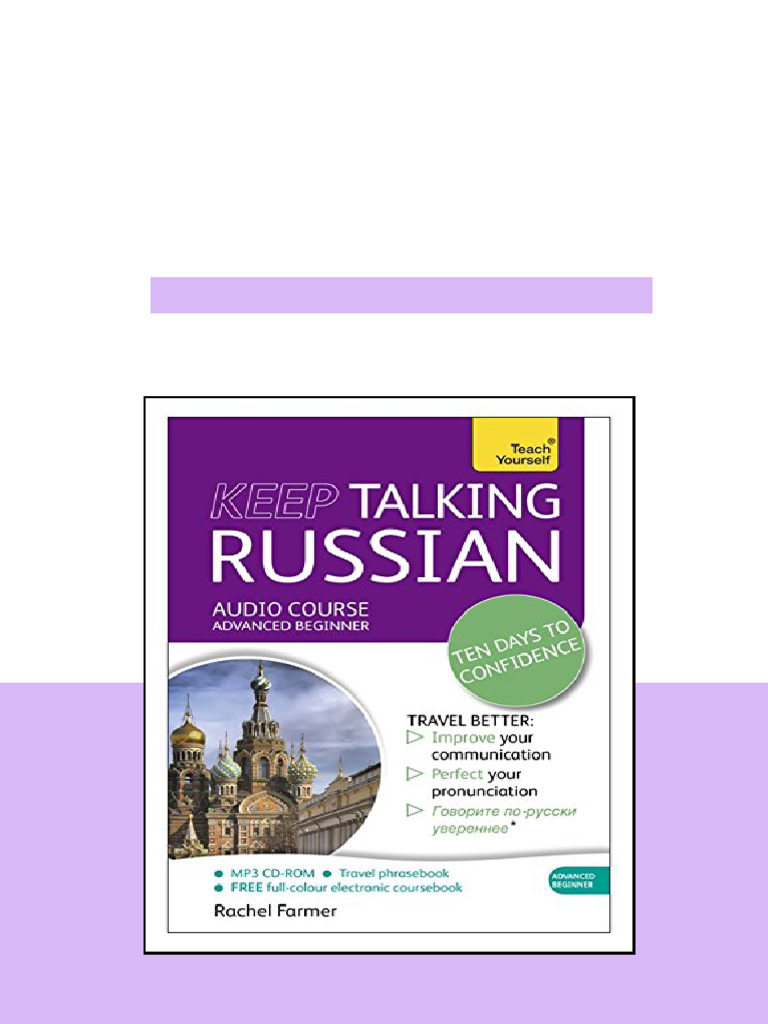 Keep Talking Russian A Teach Yourself Audio Program 1st Edition Rachel ...