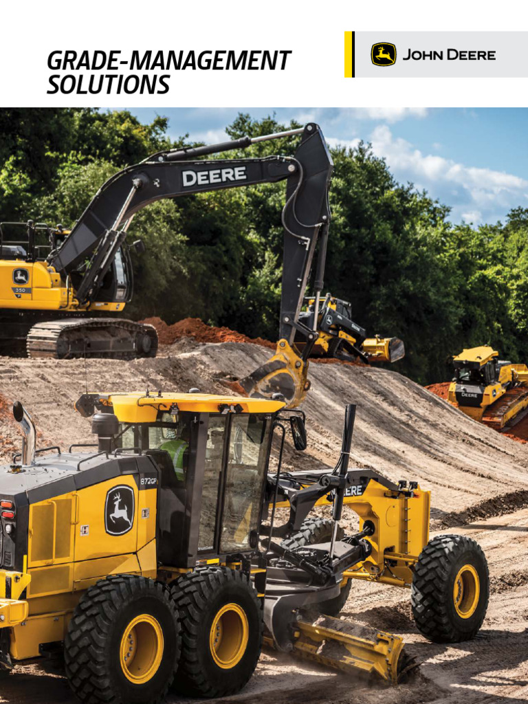 John Deere Grade Management Solutions | PDF | Loader (Equipment ...