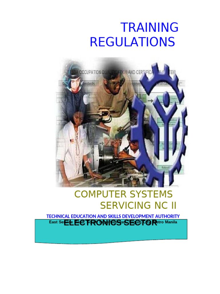 TR Computer Systems Servicing NC II (1) | PDF | Occupational Safety And ...