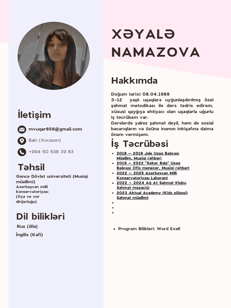 Pembe Mor Pastel Renkli Modern Profesyonel CV Özgeçmiş_20250806_065447 ...