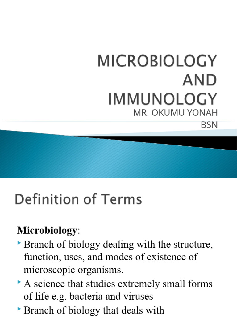 Microbiology Overview and Key Concepts | PDF | Virus | Immune System