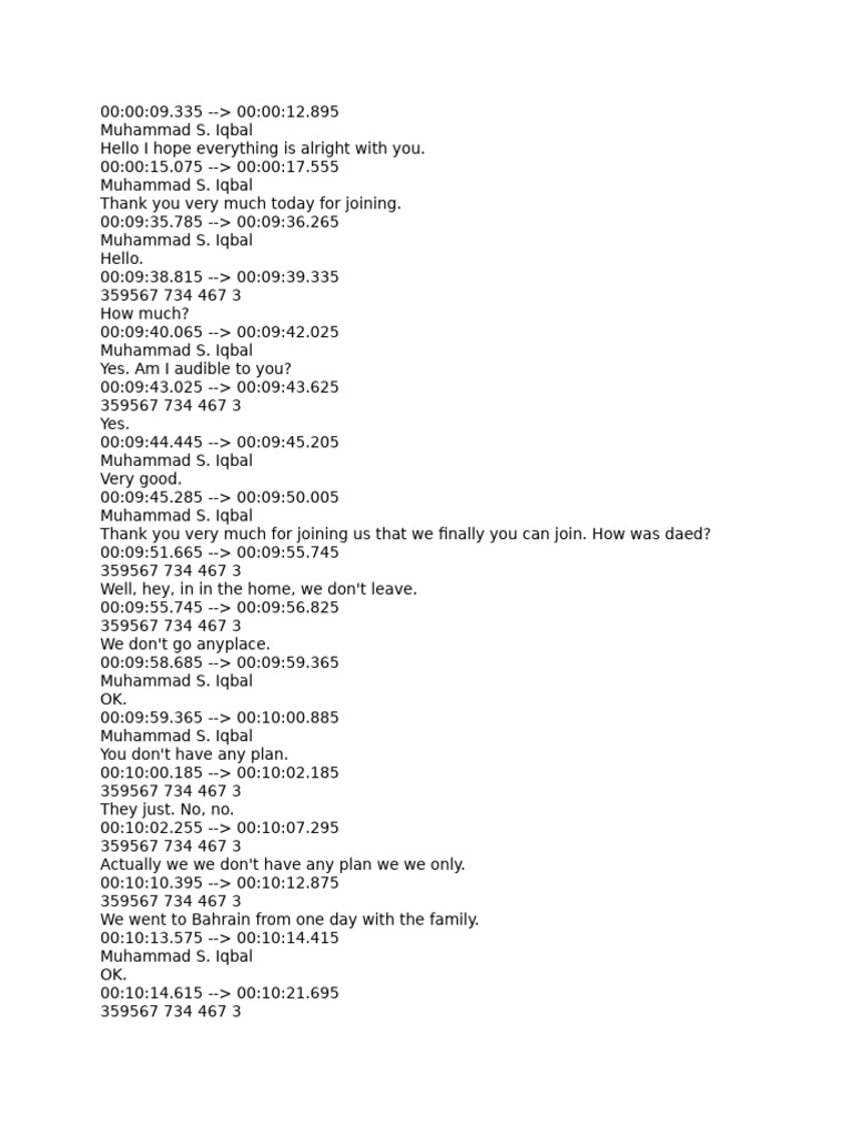 Transcript (4) | PDF | Barcode