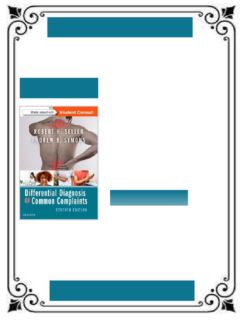 Differential Diagnosis of Common Complaints, 7E [TRUE PDF] Andrew B ...