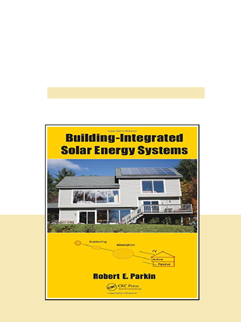 Buildingintegrated Solar Energy Systems Parkin Robert E sample | PDF ...