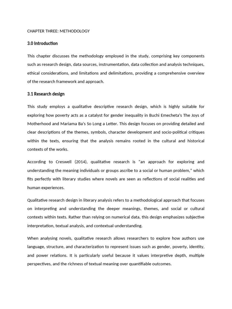 1763387945185_CHAPTER 3 final | PDF | Qualitative Research | Data
