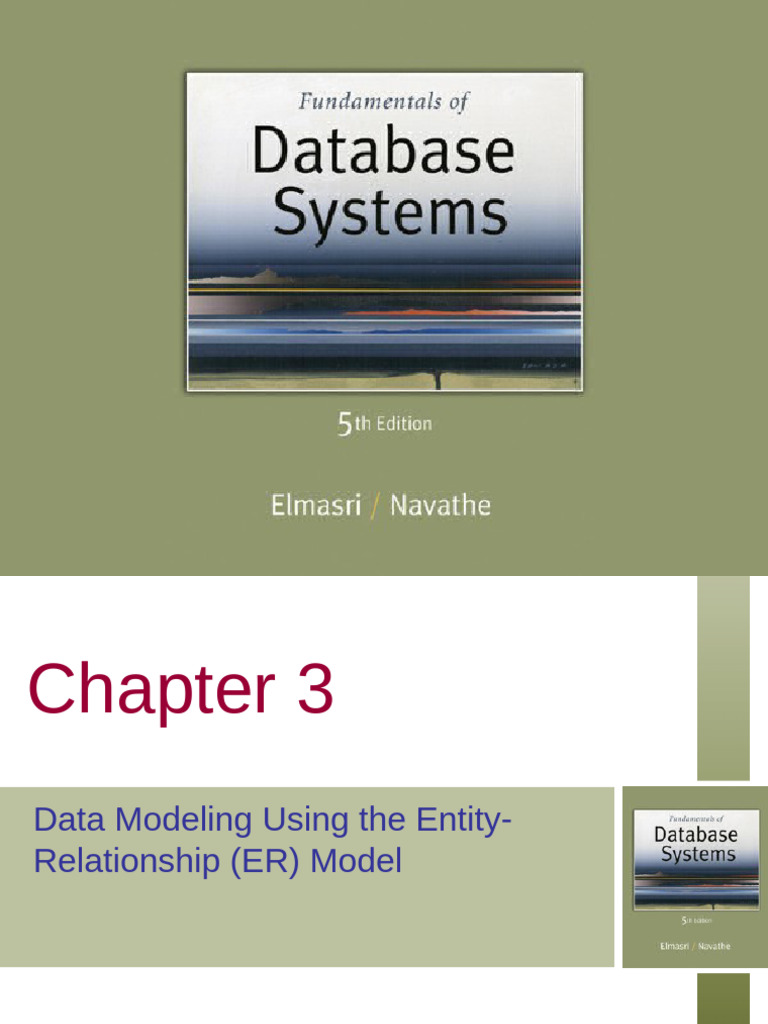 Ch03-Data Modeling Using the Entity-Relationship (ER) Model | PDF | Conceptual Model | Database ...