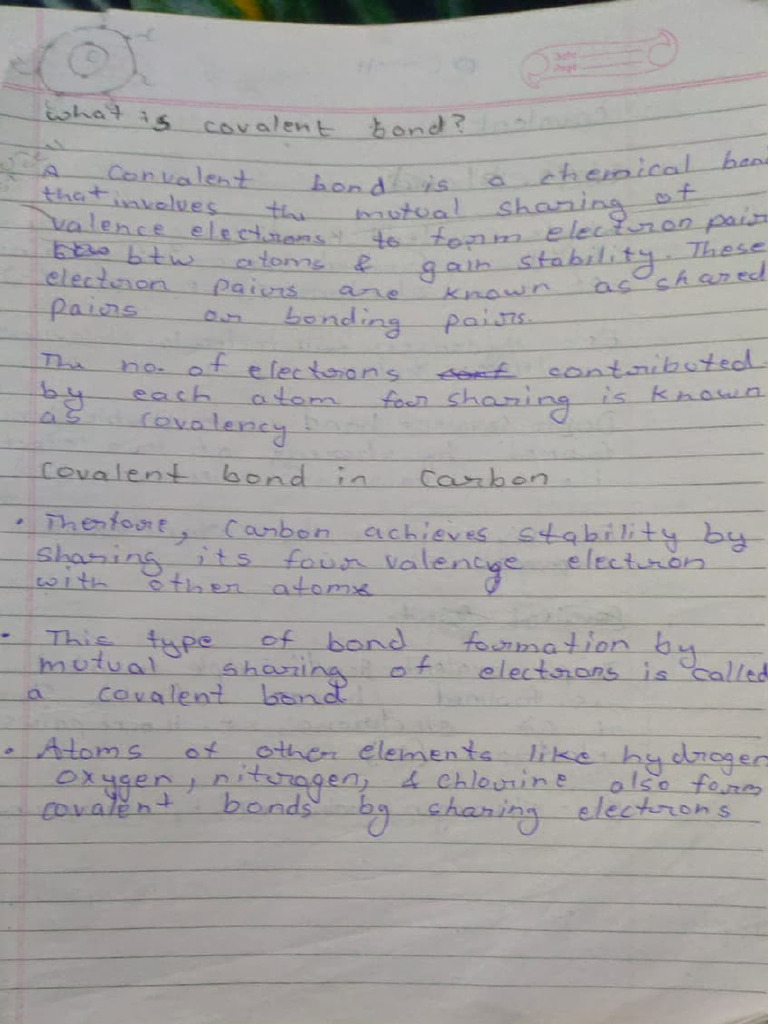 Diamond notes class 10th carbon and its compounds | PDF
