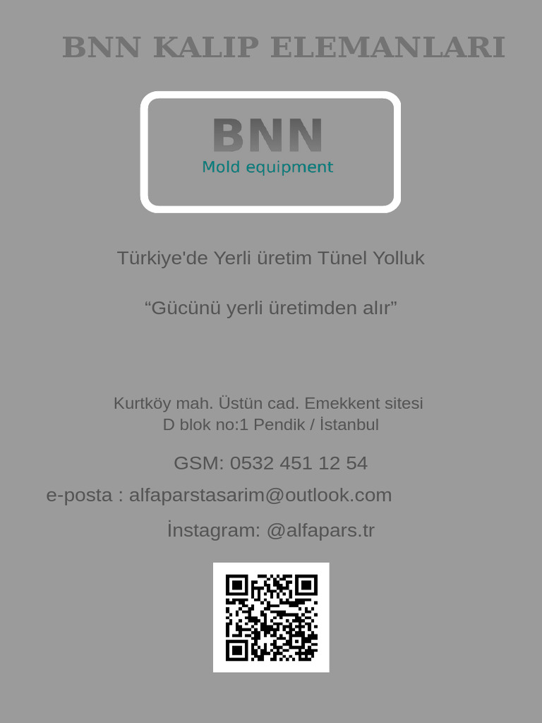 BNN Kalip Elemanlari | PDF