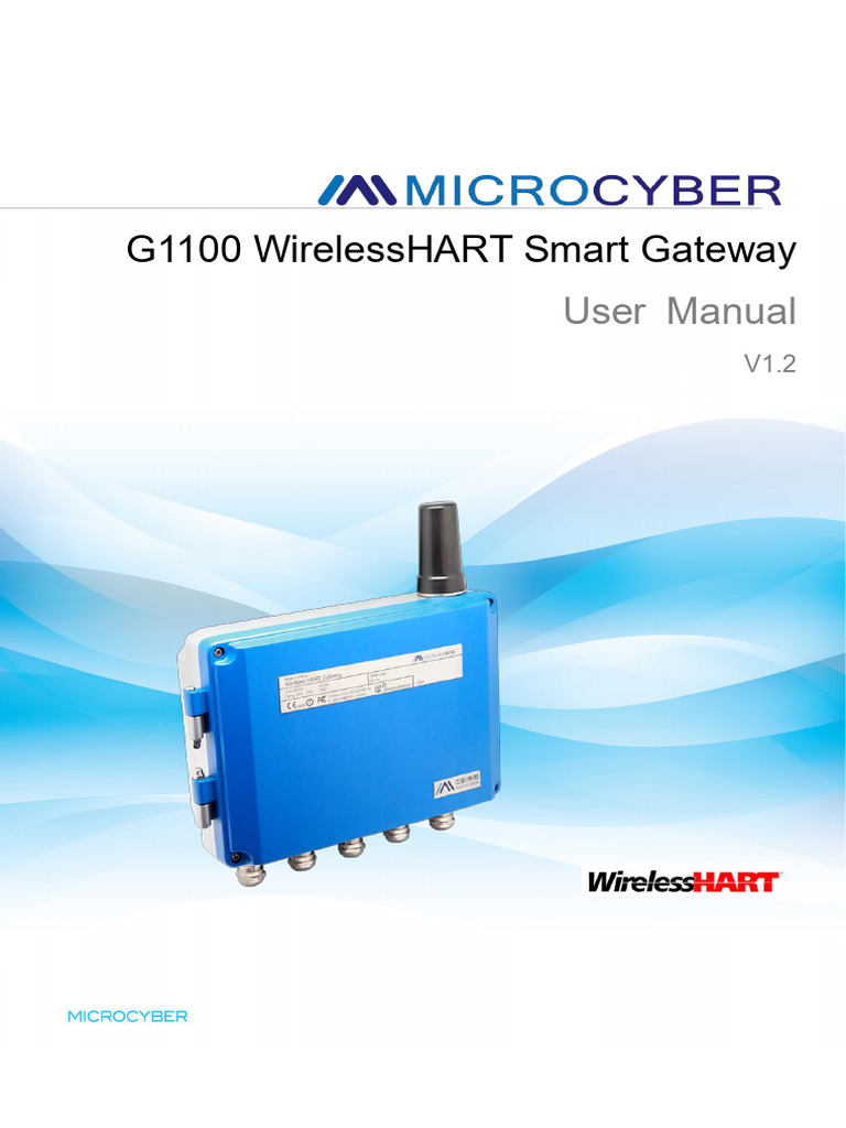 Manual-G1100 WirelessHART Smart Gateway | PDF | Computer Network ...