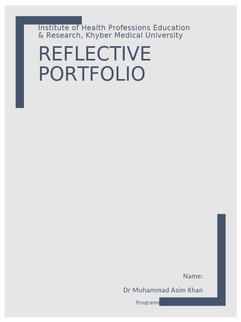 Reflective Portfolio Day-4 CS 2 | PDF | Learning | Teaching Method