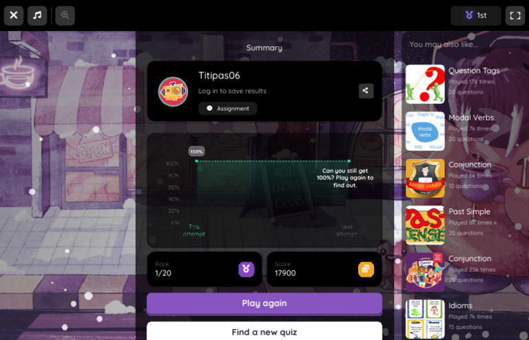 Summary - Quizizz 3 | PDF