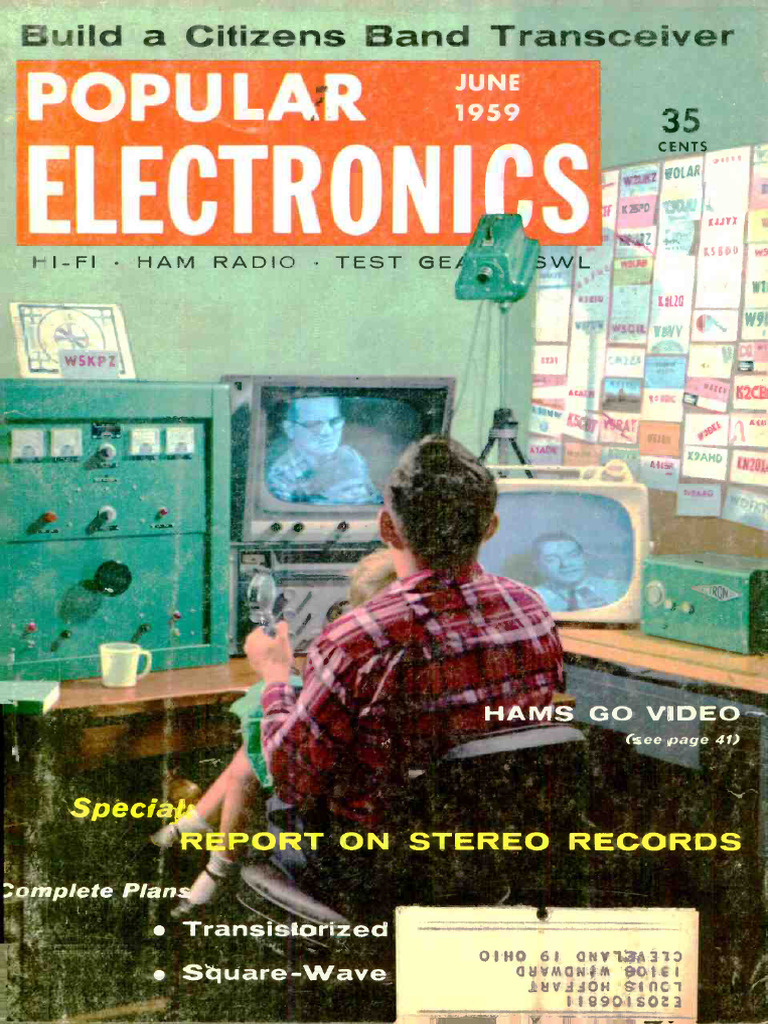 Pop-1959-06 | PDF | Electronics | Information And Communications Technology