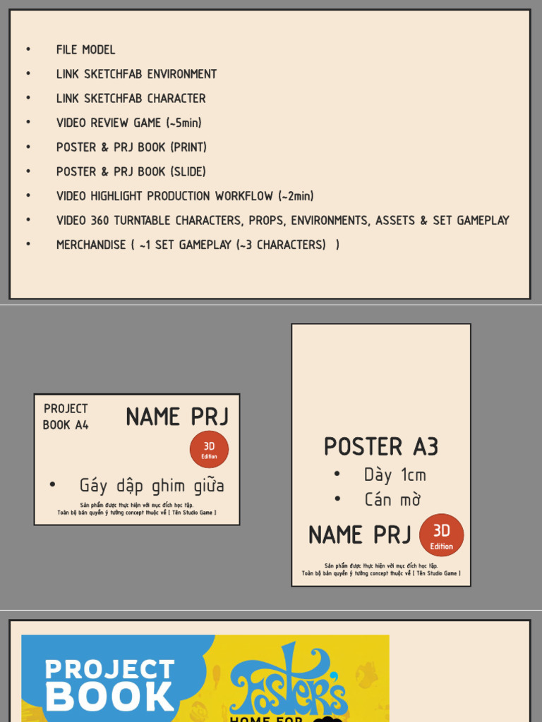 Poster & PRJ Book | PDF