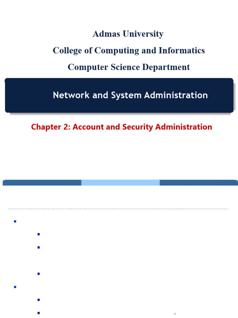 User and Account Security Management | PDF | Computer File | Access Control