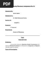 Endorsing FP10MDA Prescriptions Guide | PDF | Medical Prescription ...