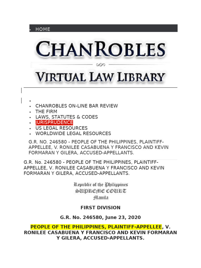 Robbery with Homicide Case Analysis | PDF | Crimes | Crime & Violence