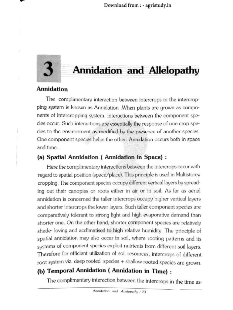 Allelopathy | PDF
