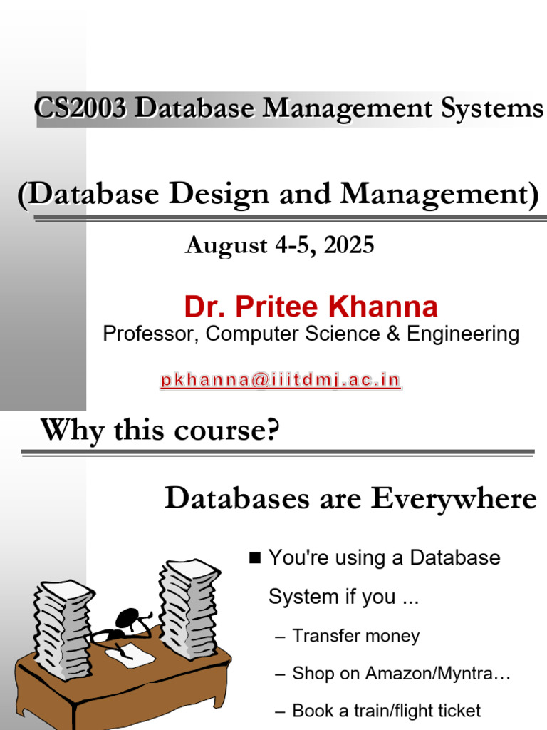 1. Introduction | PDF | Databases | Metadata