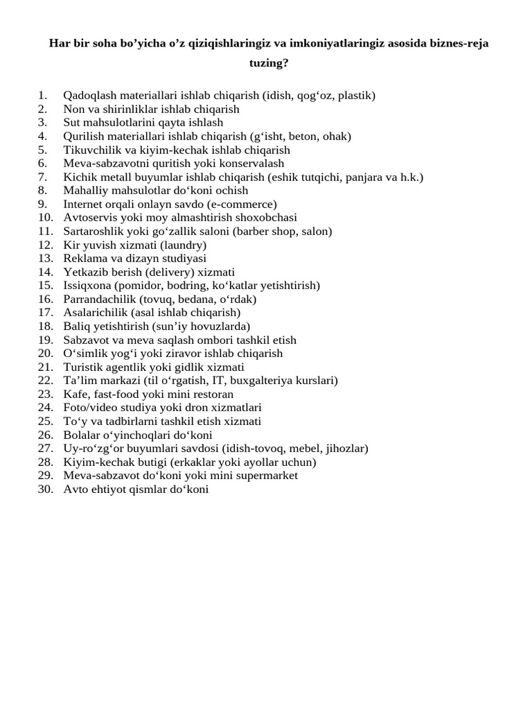 Biznes Reja | PDF