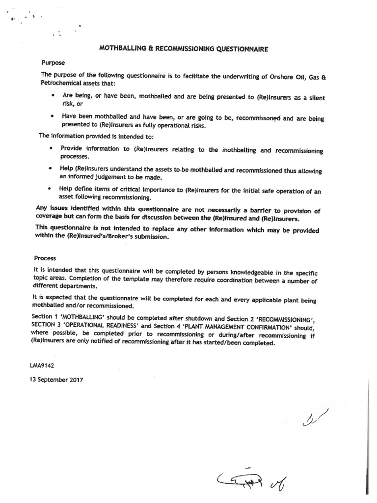 Recommission | PDF